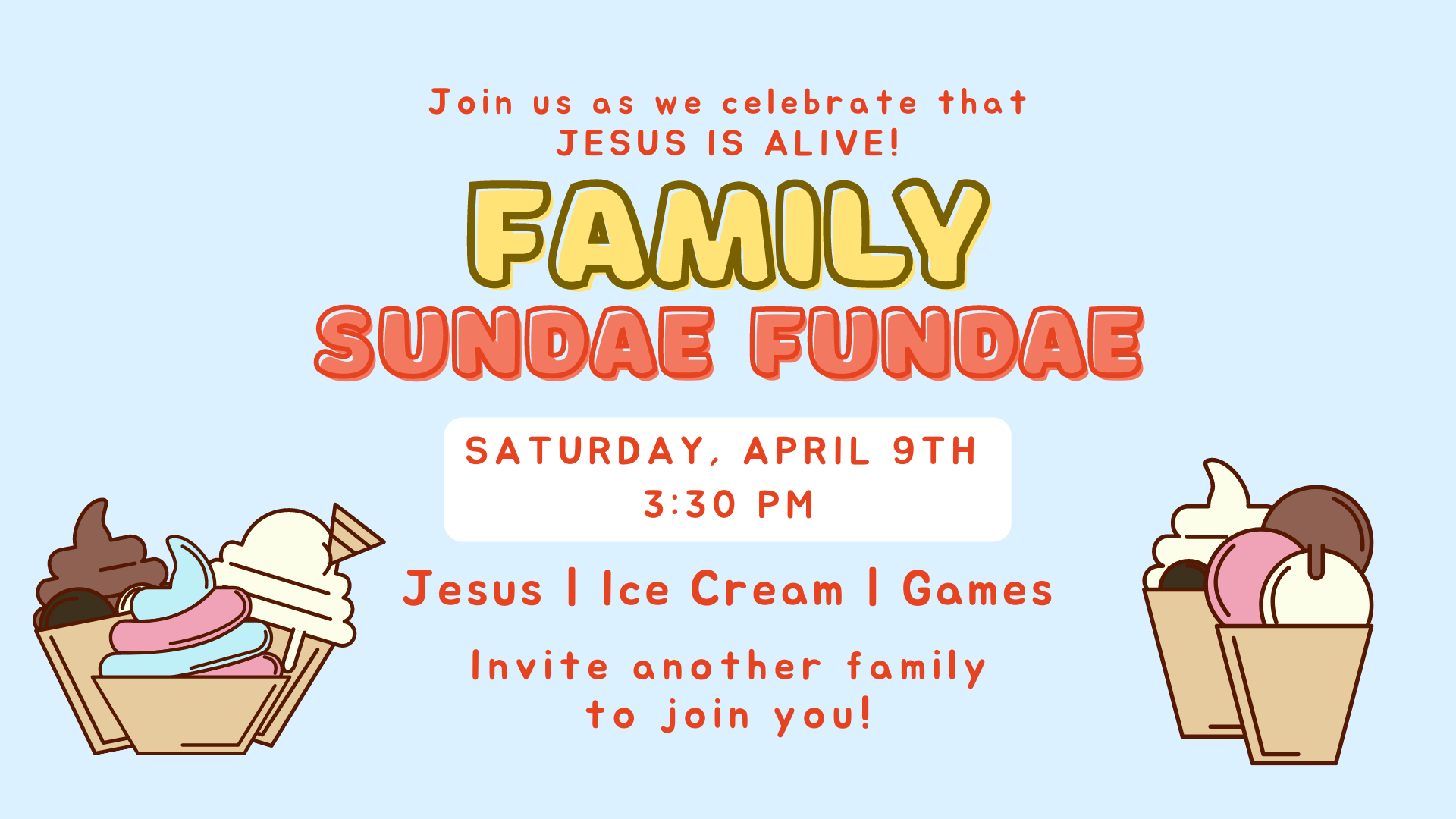 Family Sundae Fundae | Lakeside Christian Church (in use) | Lakeside ...